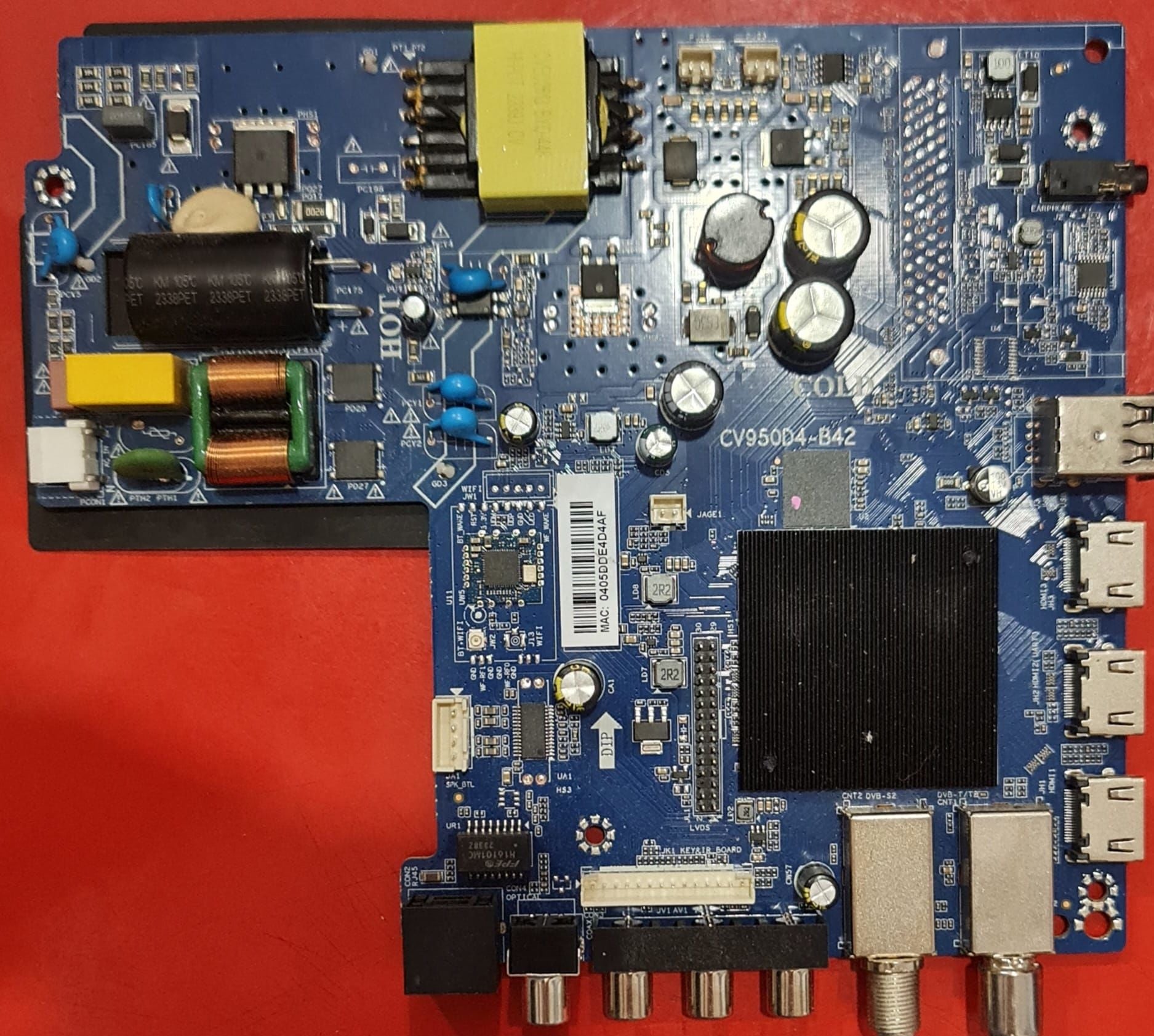 TELENOVA,43FS1302,CV950D4-B42,0405DDE4D4AF,MAİN,BOARD Fiyatı